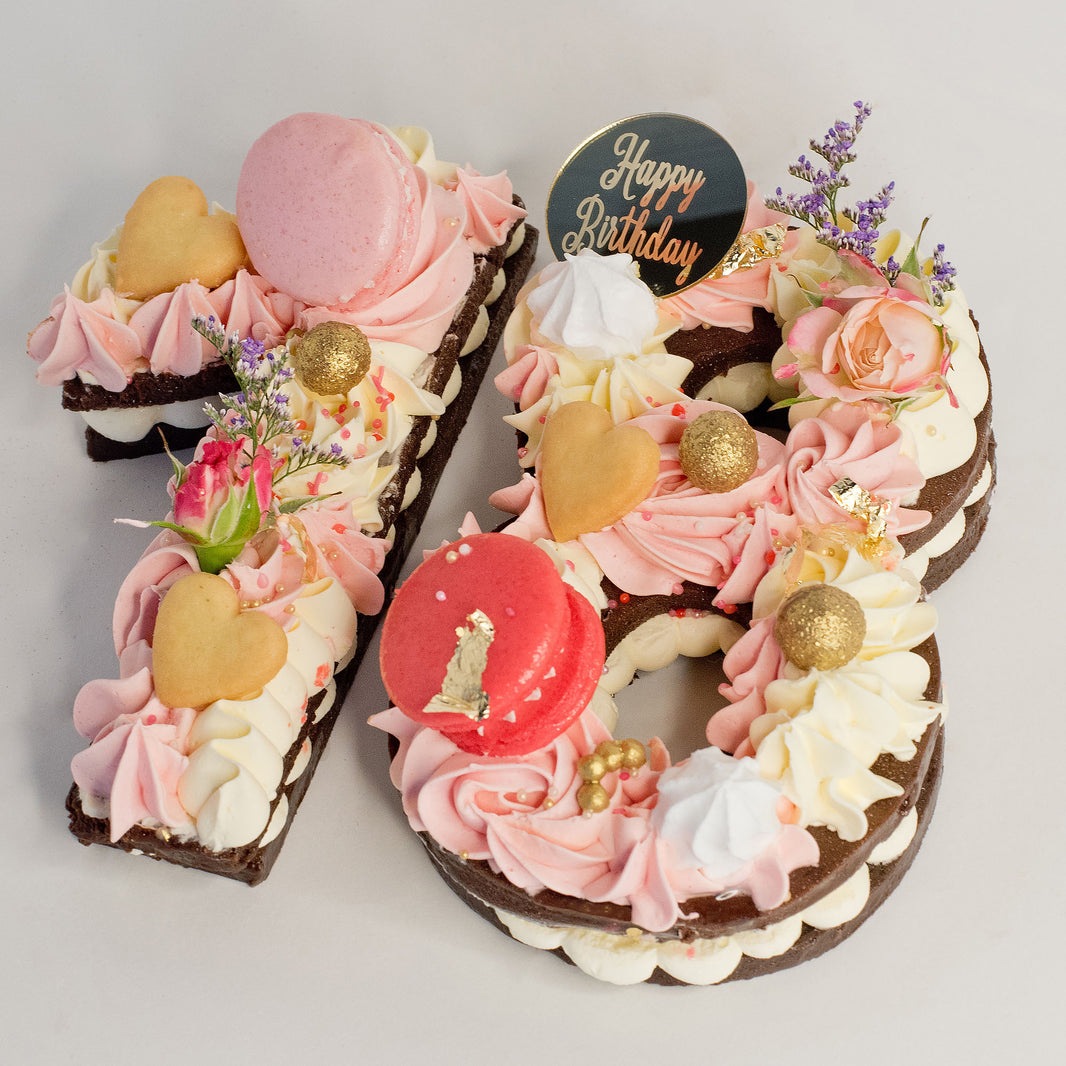Number Cakes – Cute Cakes & Co