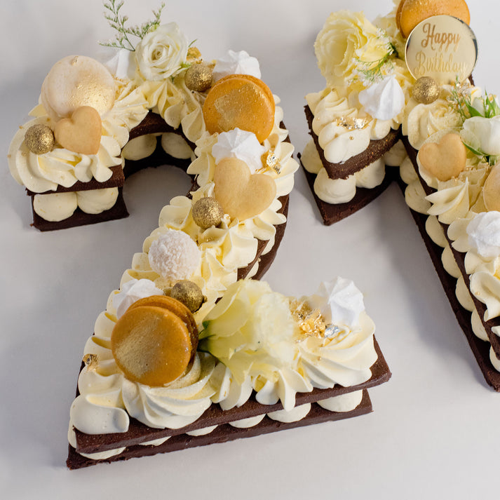Grand "Dreamy" - Fudge Truffle Numbers – Cute Cakes & Co
