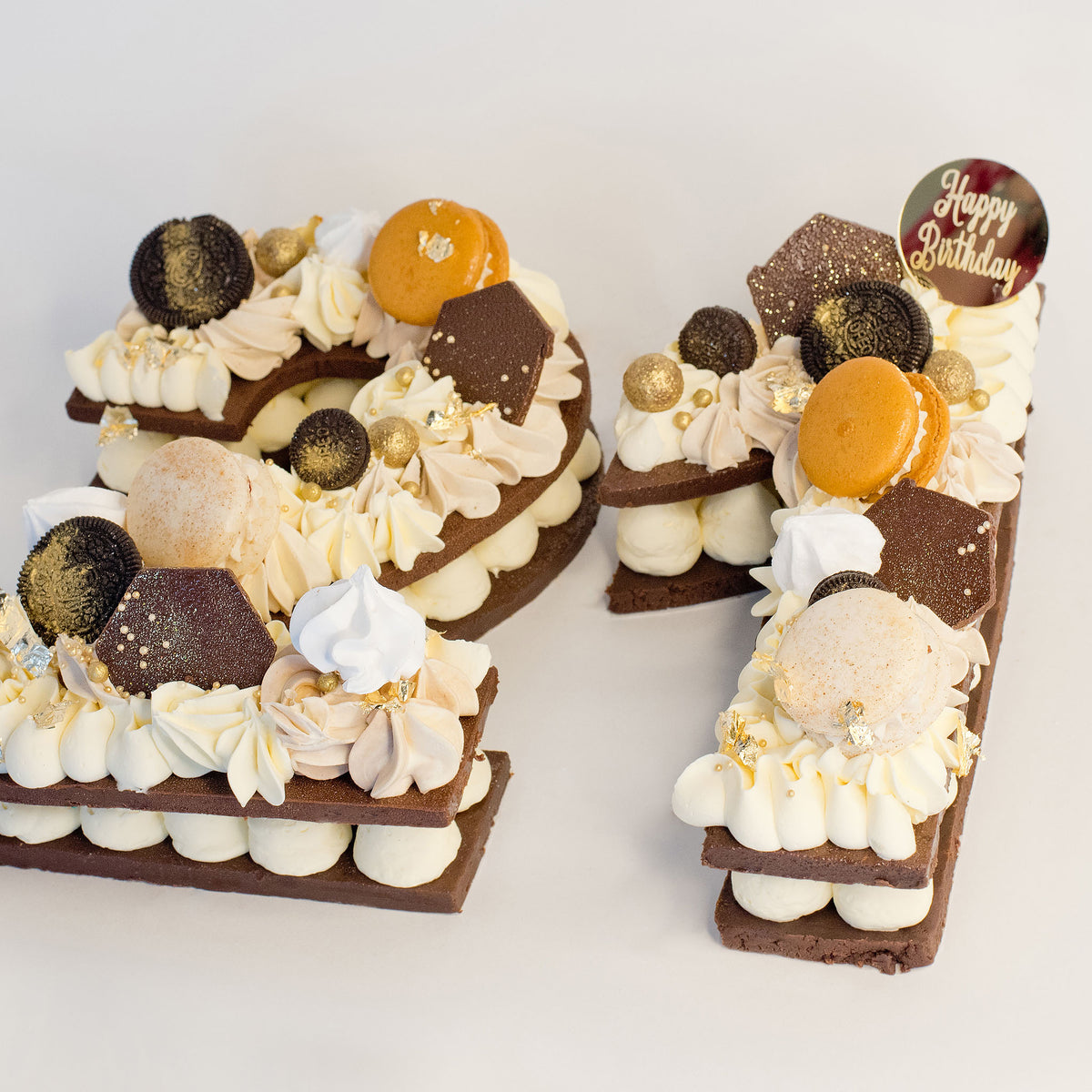 Grand "Noir" - Fudge Truffle Numbers – Cute Cakes & Co