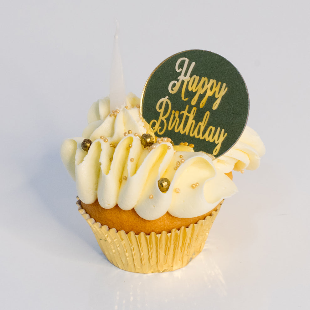 Single Birthday Cupcake – Cute Cakes & Co